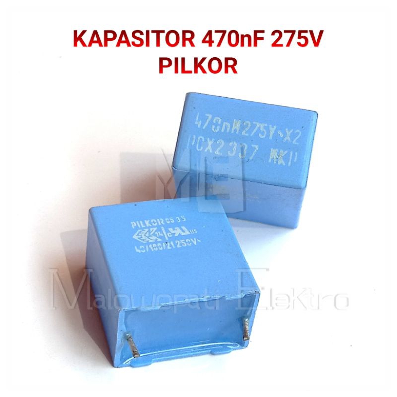 Jual Kapasitor MKP 470n 275v Pilkor Capacitor | Shopee Indonesia