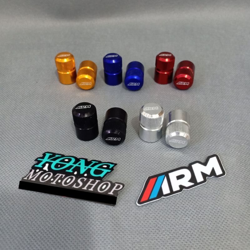 Jual TUTUP PENTIL BAN ARM - TIRE VALVE CAP Universal Motor Mobil Sepeda ...