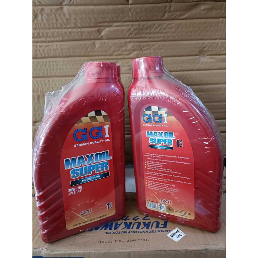 Jual Oli oil mesiN GGI 1L motor roda tiga dan motor sport lain nya ...