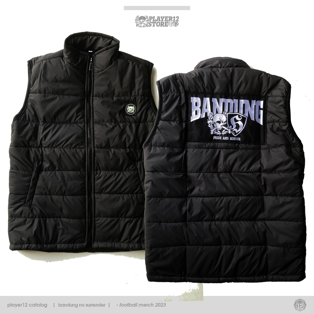 Jual Vest Jacket Bandung Pride And Honour - Player 12 Merch | Shopee ...
