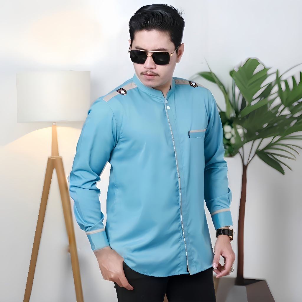 Jual koko Dewasa Lengan Panjang Kombinasi Batik Ukuran S M L XL Hilwa ...