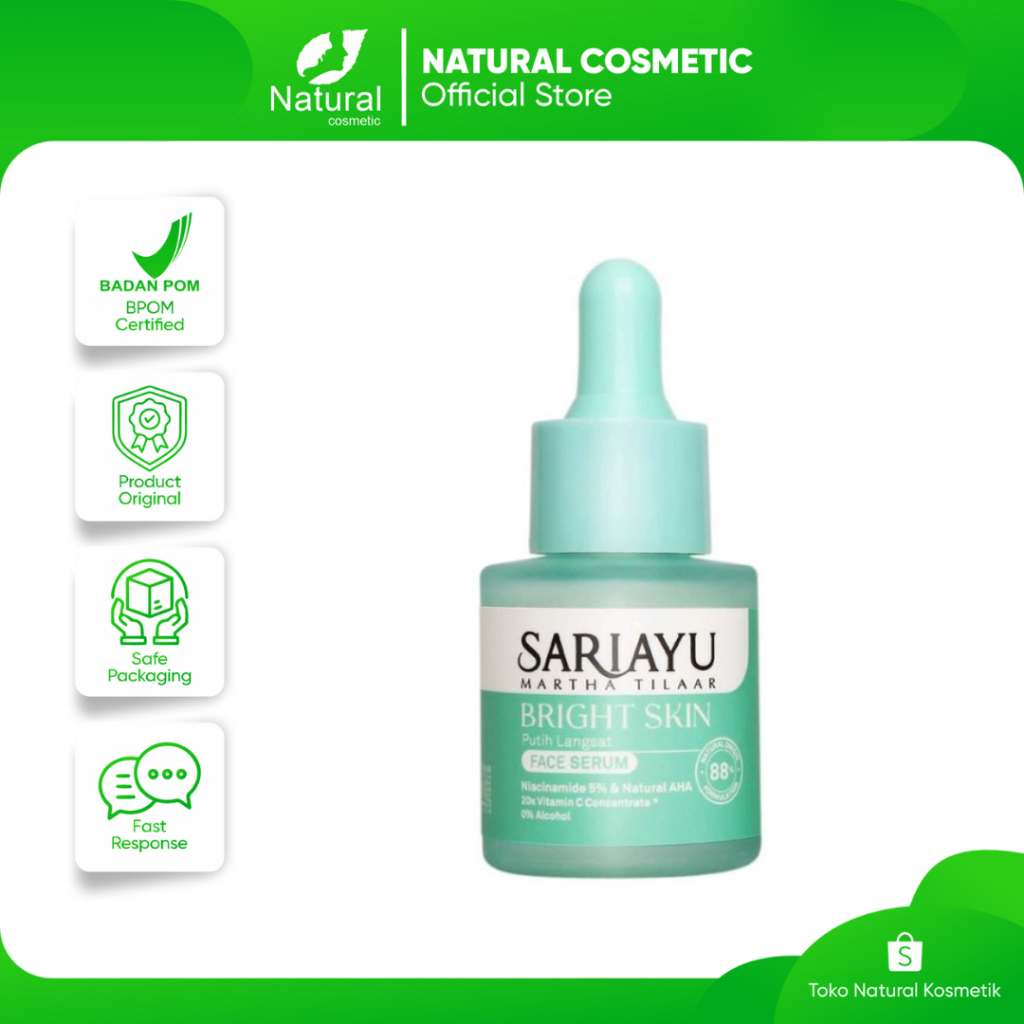 Jual Sariayu Bright Skin Putih Langsat Face Serum 20 ml | Shopee Indonesia