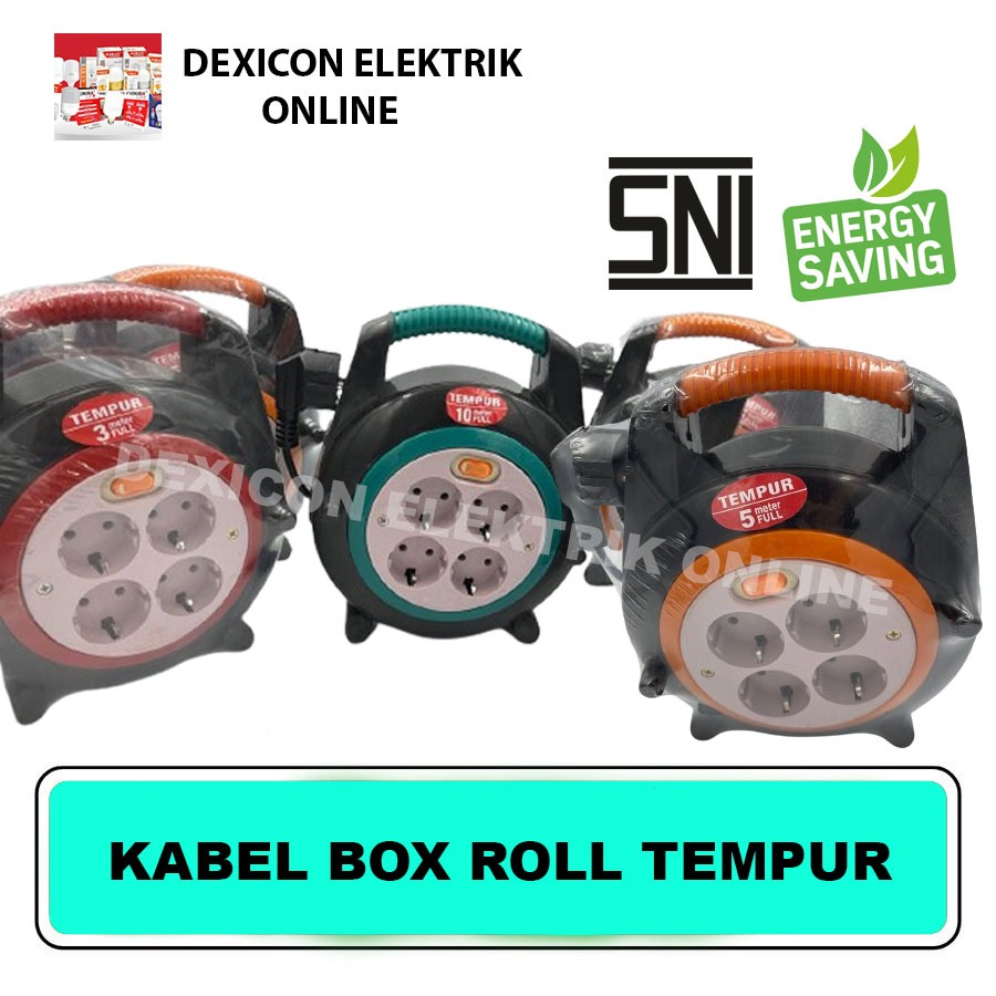 Jual KABEL BOX TEMPUR KABEL ROLL KABEL GULUNG ROL KABEL COLOKAN LISTRIK ...