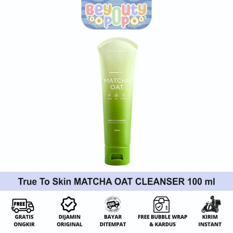 Jual True to skin matcha oat cleanser sunfriend sunscreen spf50 ...