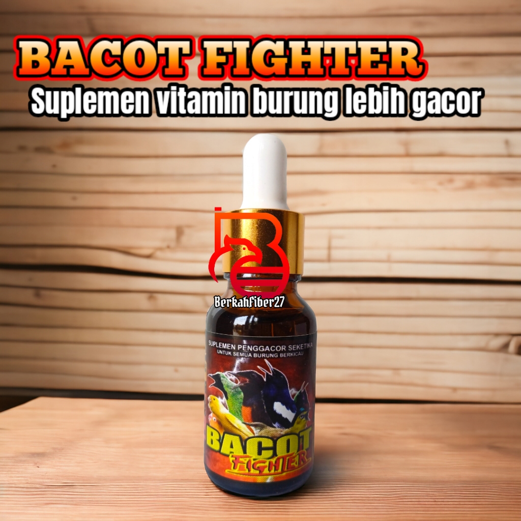 Jual BACOT FIGHTER VITAMIN BURUNG BIAR GACOR DAN FIGHTER LOMBA UNTUK ...