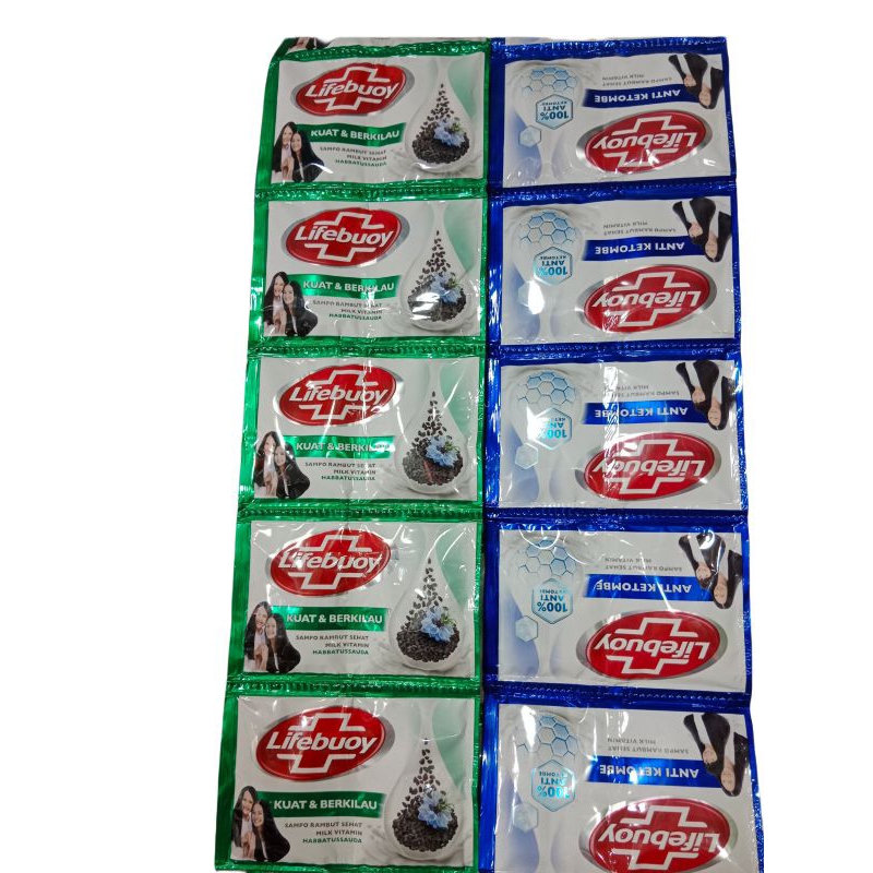 Jual SHAMPOO LIFEBUOY Renceng isi 12 sachet/ Shampo Lifebuoy Anti ...