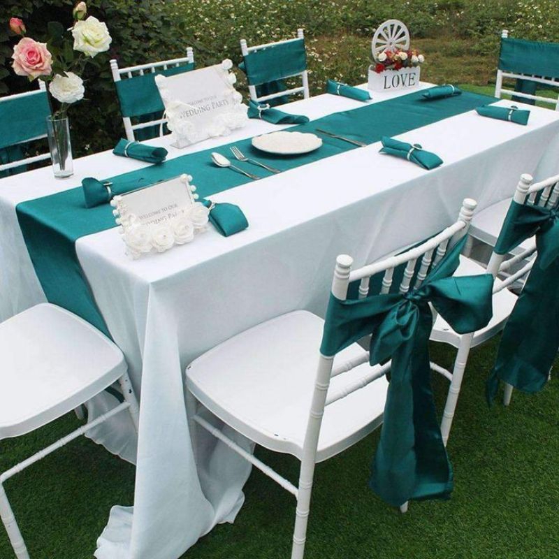 Jual Taplak meja kain filamin 220cm x 400cm sudah dilengkapi tabble ...