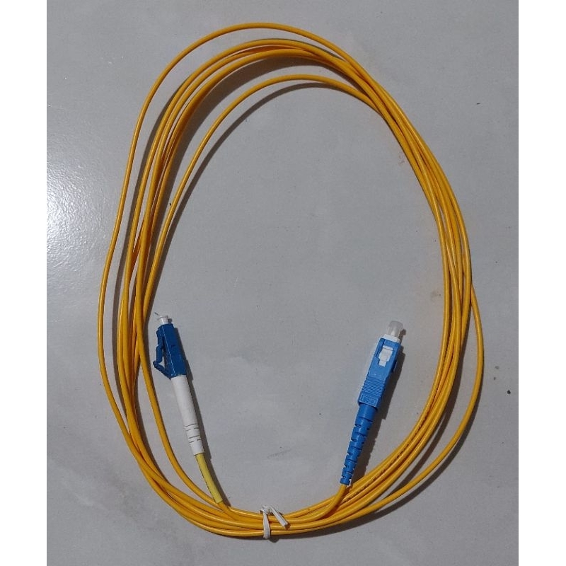 Jual Patchcord LC UPC - SC UPC 3 Meter Patch Cord SC-LC 3M Fiber Optik | Shopee Indonesia