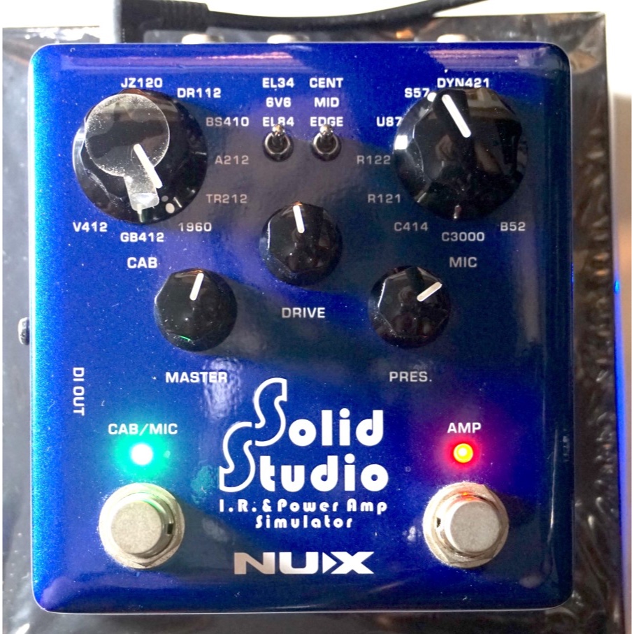 Jual Murah Nux Nss-5 Nux Solid Studio IR dan Power Amp Simulator Bekas 99% terawat | Shopee ...