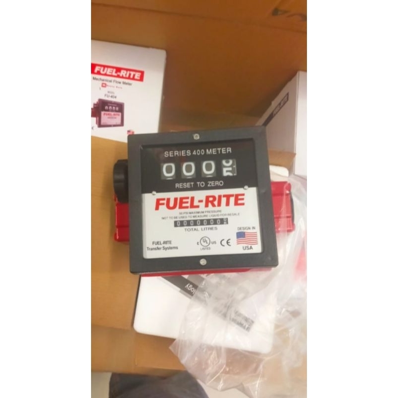 Jual Flow Meter Fuel Rite 4 Digit 2 inch / Meteran Solar | Shopee Indonesia