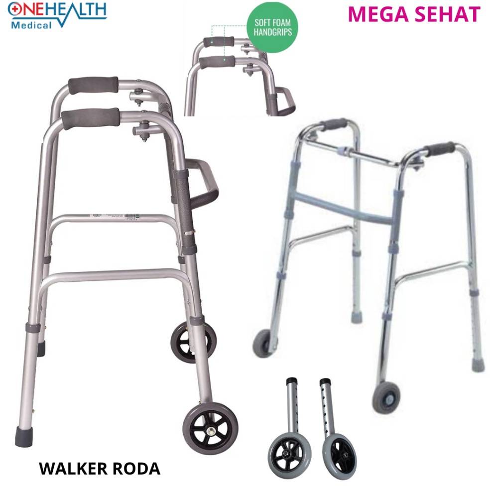Jual Harga Spesial Walker Roda Lansia Alat Bantu Jalan Dengan Roda ...