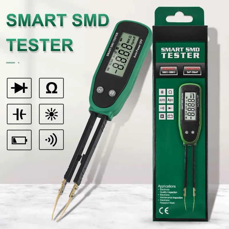 Jual Mastech MS8910 Smart SMD Tester Resistance Capacitance Diode MS ...