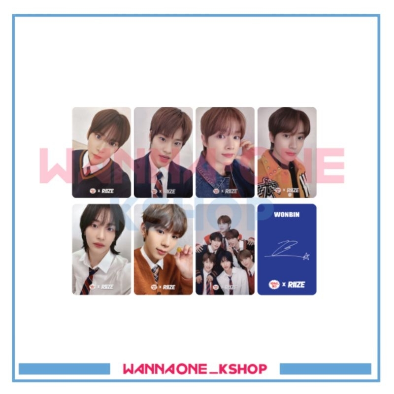 Jual photocard RIIZE sungchan sohee shotaro wonbin anton eunsok ...