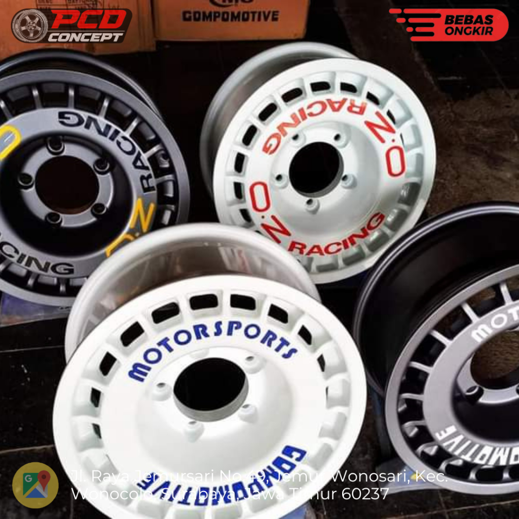 Jual Velg compomotive r15 5 x 139 jimny vitara katana escudo taft dll ...