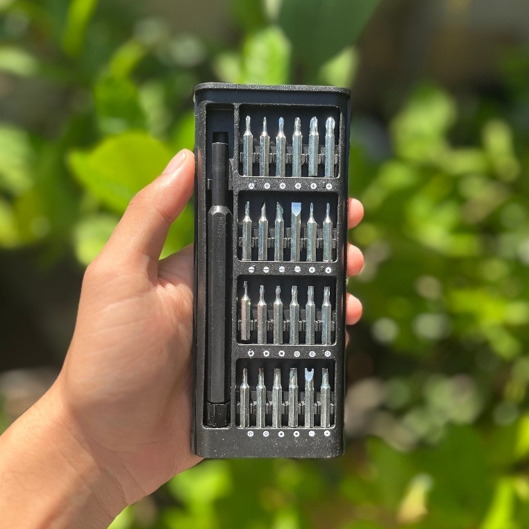 Jual Obeng Set 24 in 1 Kit Magnet Multifungsi Screwdriver Reparasi ...