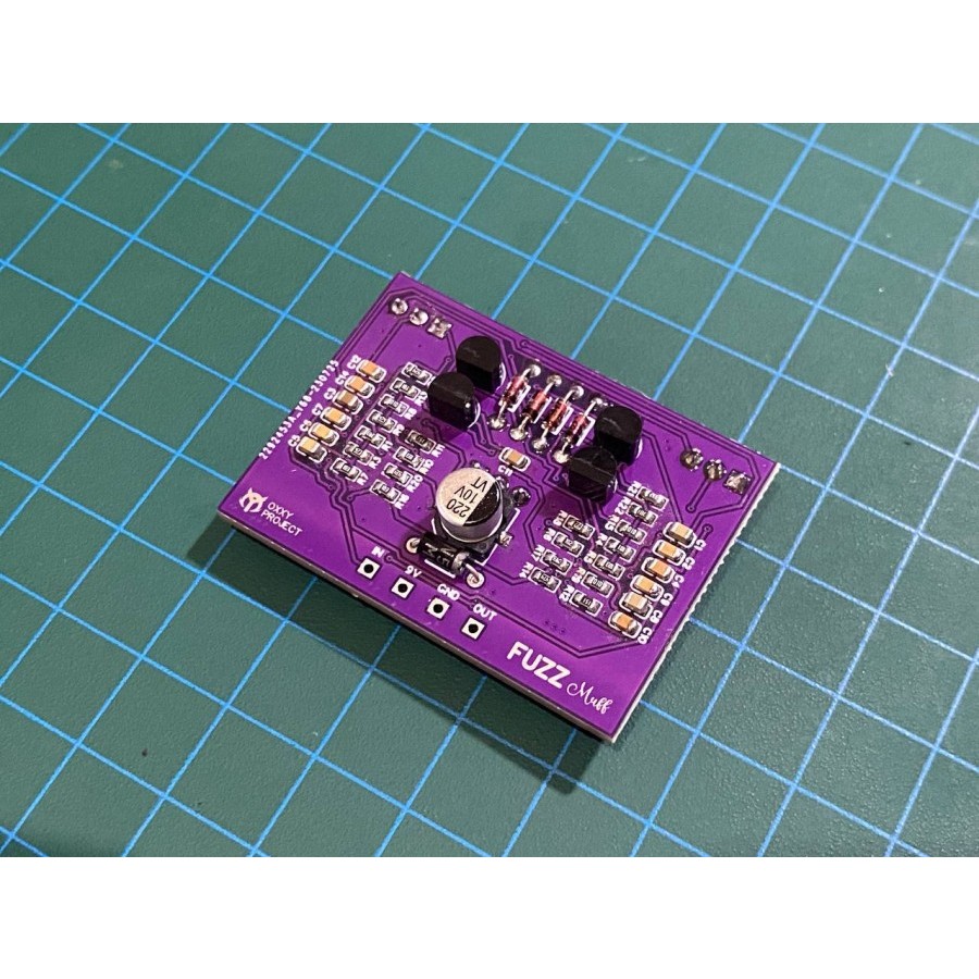 Jual [OXXYAUDIO] Effect Guitar Fuzz Muff Based on Big Muff Pi Clone PCB ...