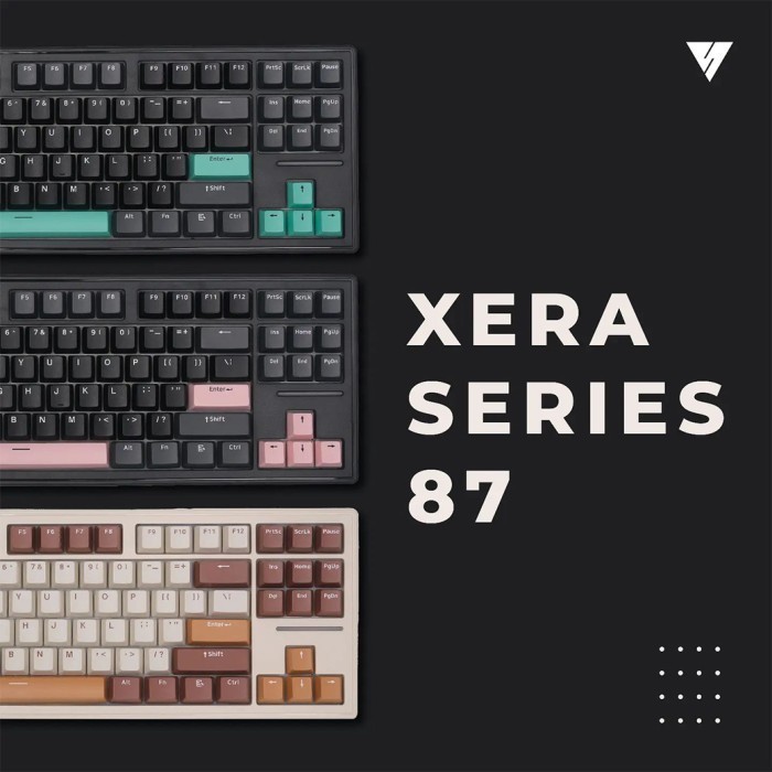 Jual Vortexseries Xera87 / Xera 87 TKL Layout Mechanical Gaming ...