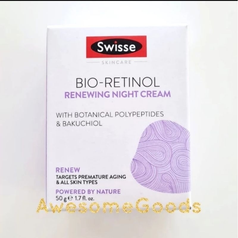 Jual Swisse Bio-Retinol Renewing Night Cream 50 g | Shopee Indonesia