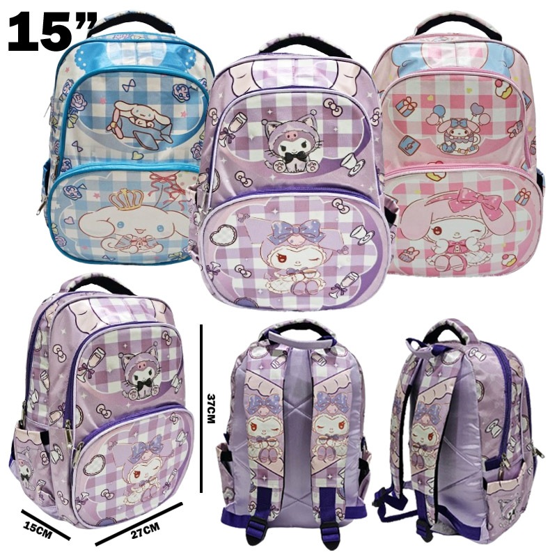 Jual PROMO TAS RANSEL ANAK SEKOLAH PEREMPUAN MODEL MASA KINI UKURAN SEDANG TK / SD 15inch BABY ...