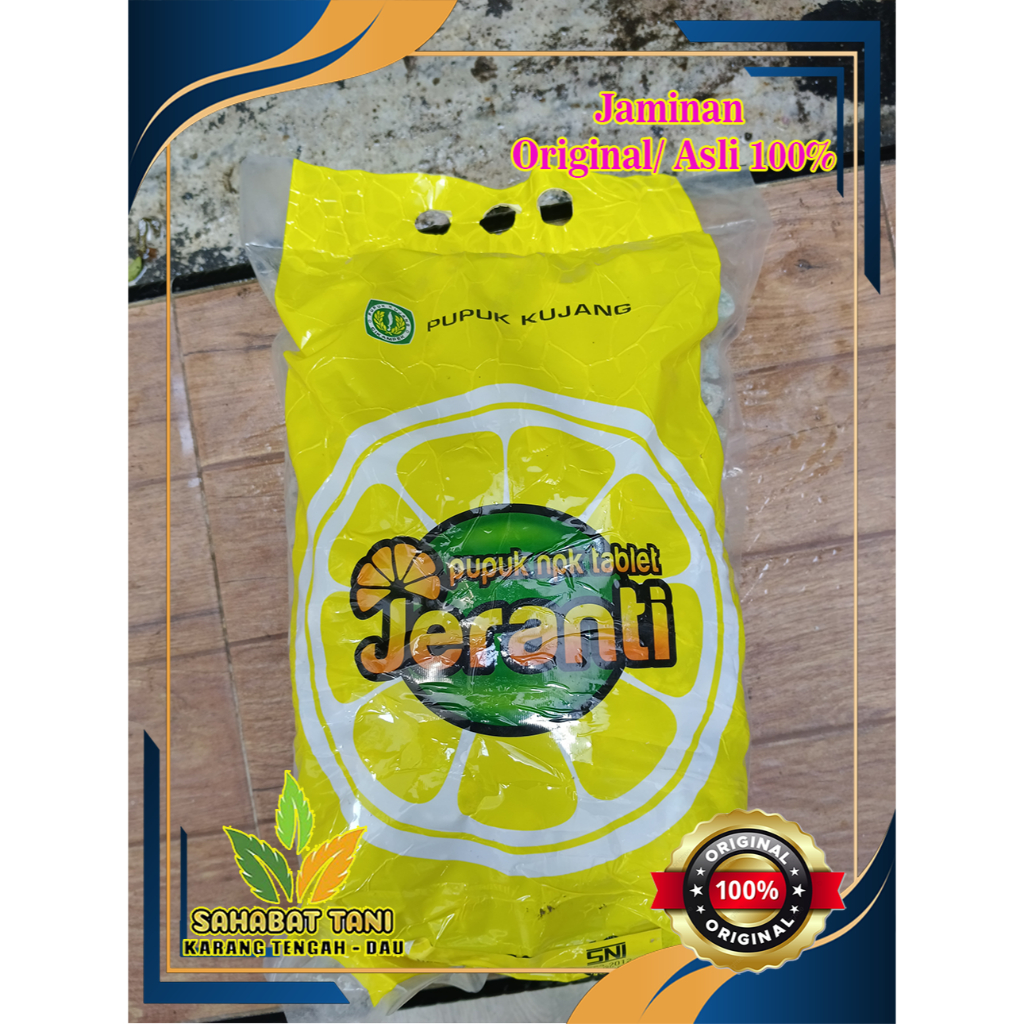 Jual PUPUK TABLET NPK JERANTI 5KG PUPUK KUJANG | Shopee Indonesia