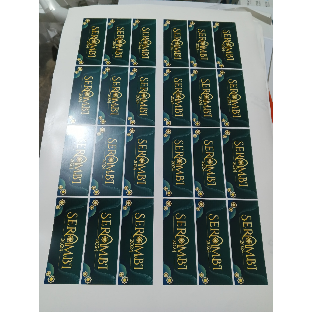 Jual Sticker PVC A3 untuk outdoor Anti Air | Shopee Indonesia