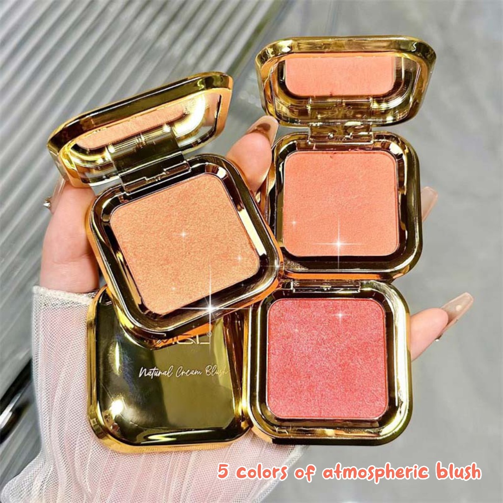 Jual Natural Cream Blush On Pigmented 5 Warna Longlasting | Shopee ...