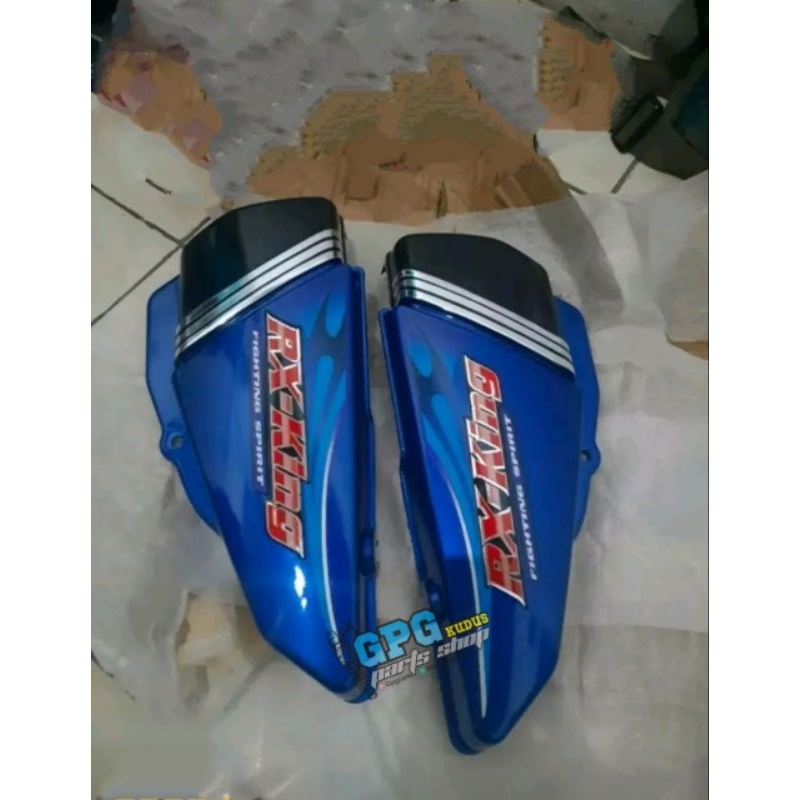 Jual Cover Body Box Tutup Aki Dop Accu RX King 2006 Biru | Shopee Indonesia