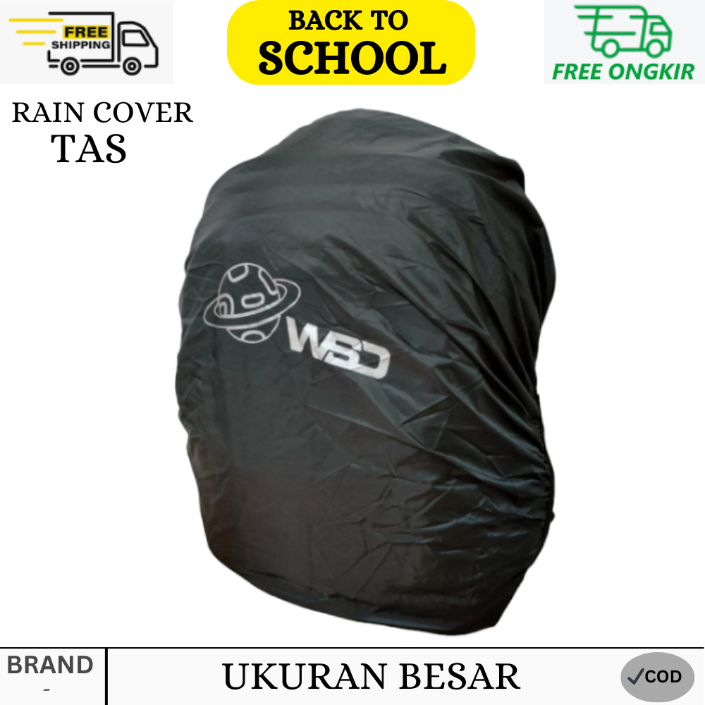 Jual RAIN COVER TAS RANSEL LAKI LAKI DAN PEREMPUAN UKURAN BESAR ...