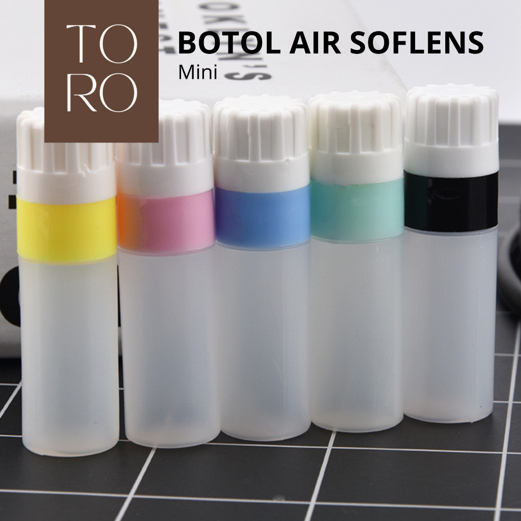 Jual TORO - BOTOL KOSONG KECIL UNTUK TEMPAT AIR SOFTLENS | TETES ...
