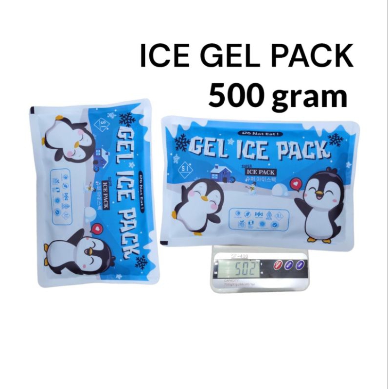 Jual Ice Gel Besar 500gr Ice Pack 16x24cm pendingin ice gel kipas angin ...