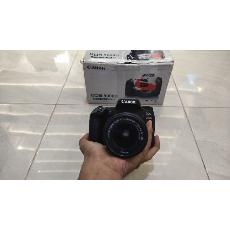 Jual Kamera DSLR Canon 9000D / 77D Touchscreen + Lensa Kit 18-55mm IS ...