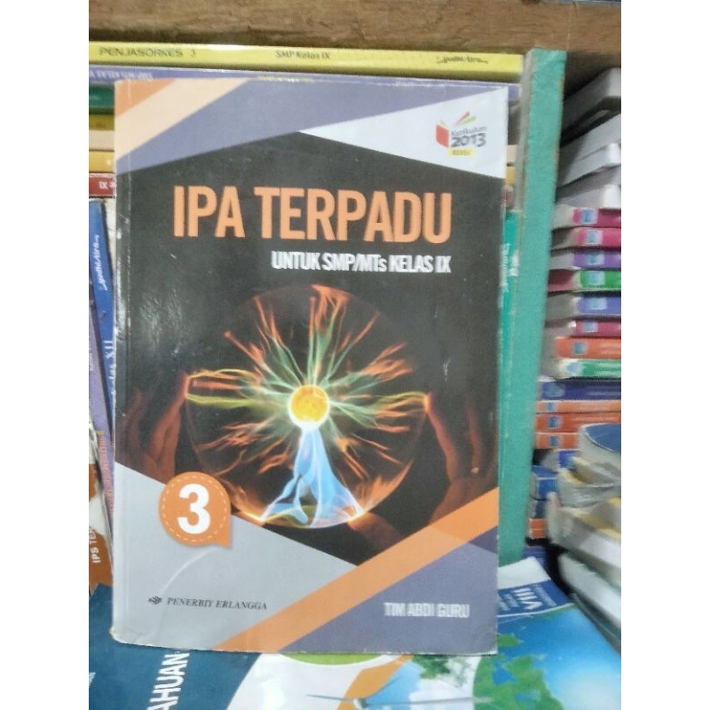 Jual buku ipa terpadu kelas 9/IX/3 smp/mts Erlangga revisi | Shopee Indonesia