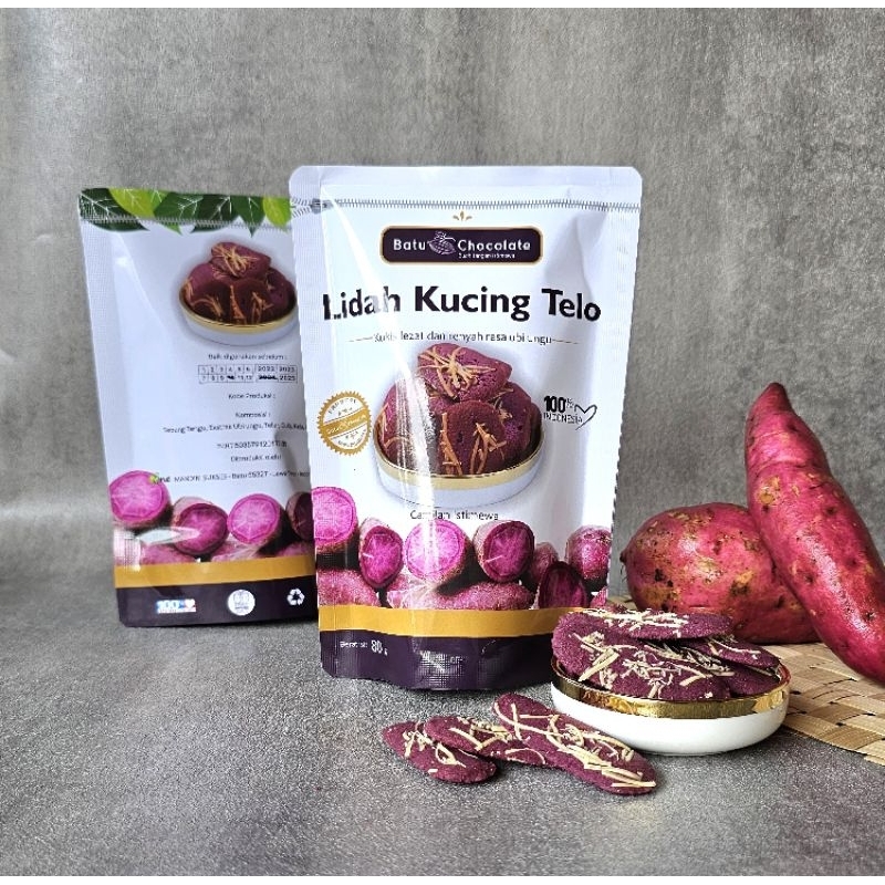 Jual Batu Chocolate - Lidah Kucing Telo - Oleh-oleh Khas Batu Malang ...