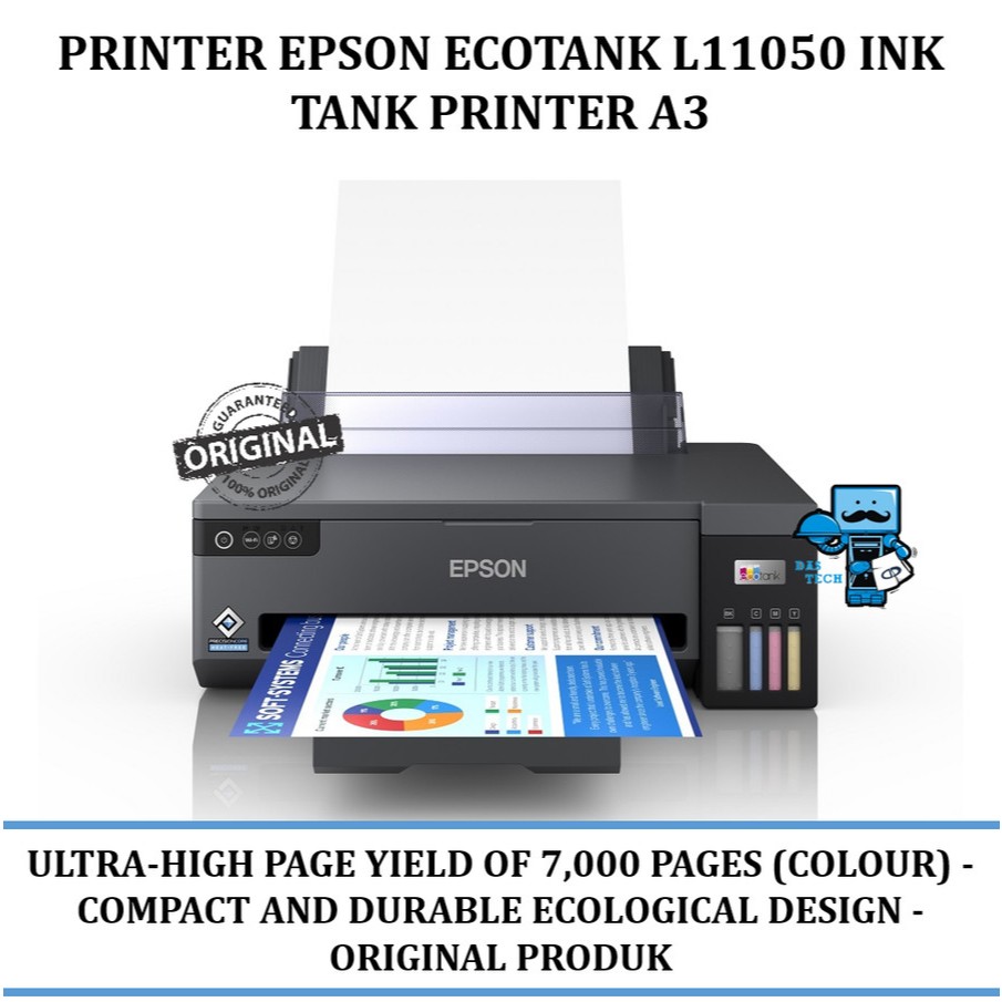 Jual Printer Epson Ecotank L11050 Ink Tank Printer A3 - Garansi Resmi | Shopee Indonesia