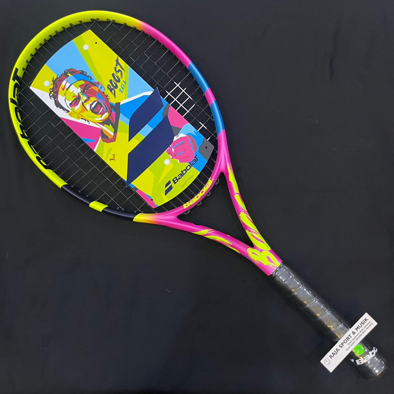 Jual RAKET TENIS BABOLAT BOOST RAFA 260 GR - ORIGINAL TENNIS RACKET ...