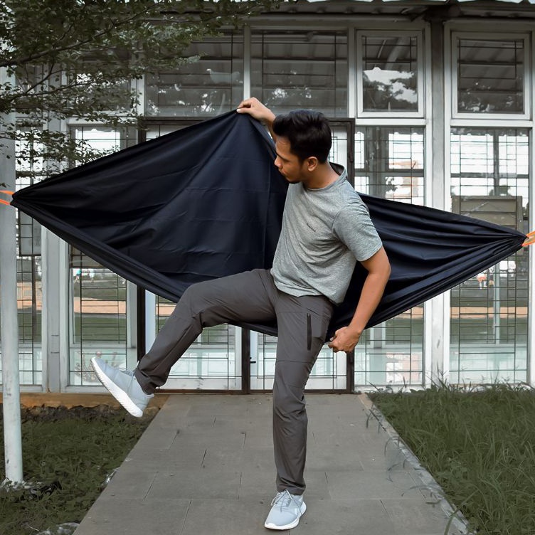 Jual HAMUK AYUNAN HAMMOCK GANTUNG KANTUNG TIDUR 3CM X 15CM | Shopee ...