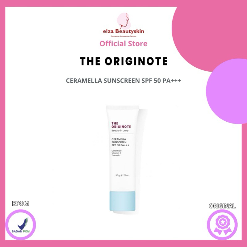 Jual THE ORIGINOTE CERAMELLA SUNSCREEN SPF 50 PA++ | Shopee Indonesia