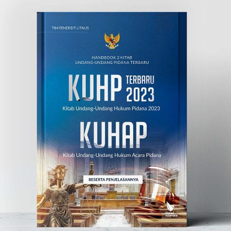 Jual Buku Handbook 2 Kitab Undang Undang Pidana Terbaru KUHP Terbaru 2023 dan KUHAP Beserta ...