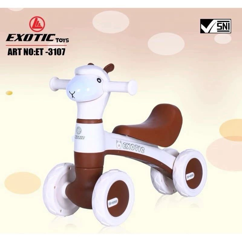 Jual Sepeda dorong anak balance bike mainan play ground Exotic ET 2005 ...