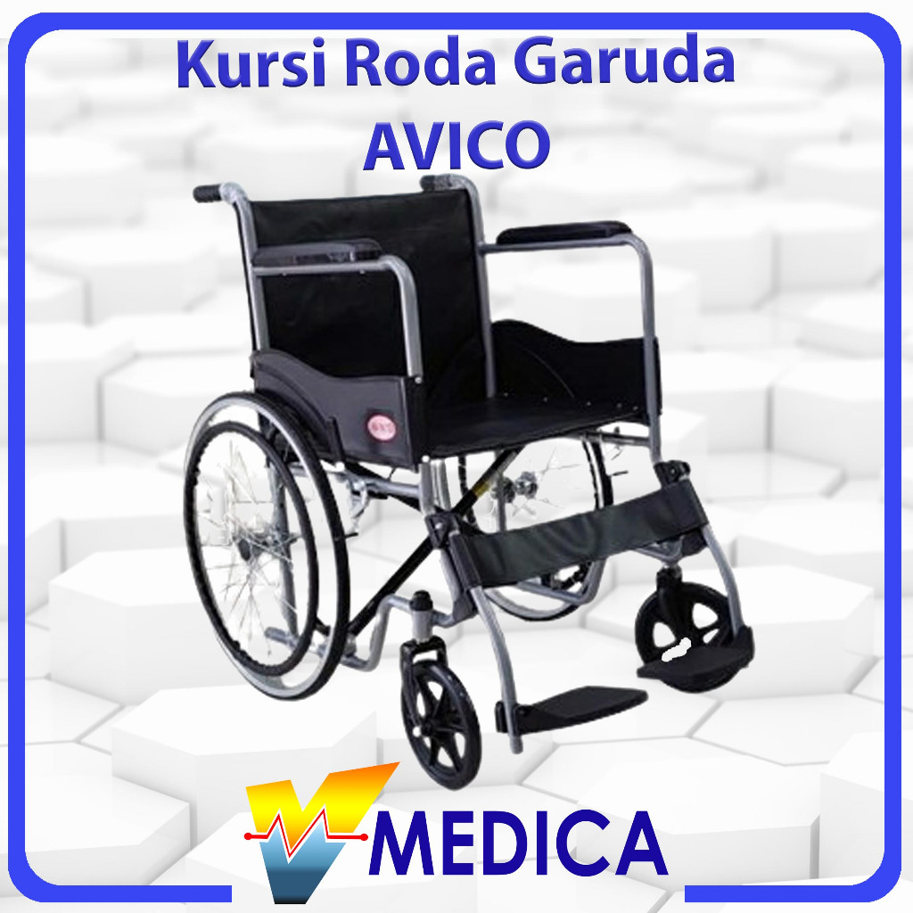 Jual (Instant) Kursi Roda Garuda E 2021 / Kursi Roda Standar Avico ...