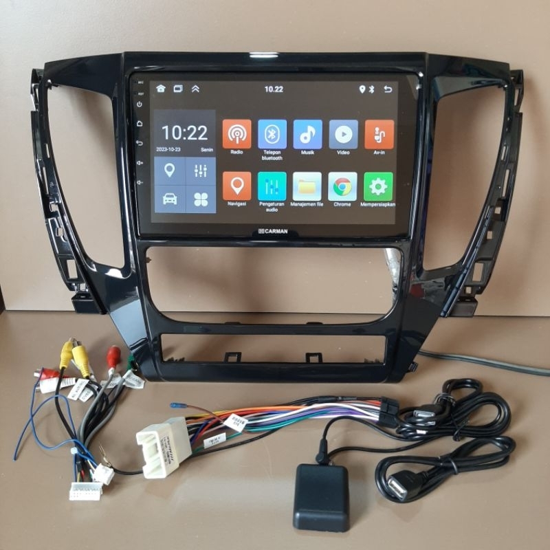Jual HEAD UNIT ANDROID PAJERO 2016 - 2020 ANDROID 9 INCH PAJERO RAM 2/ ...