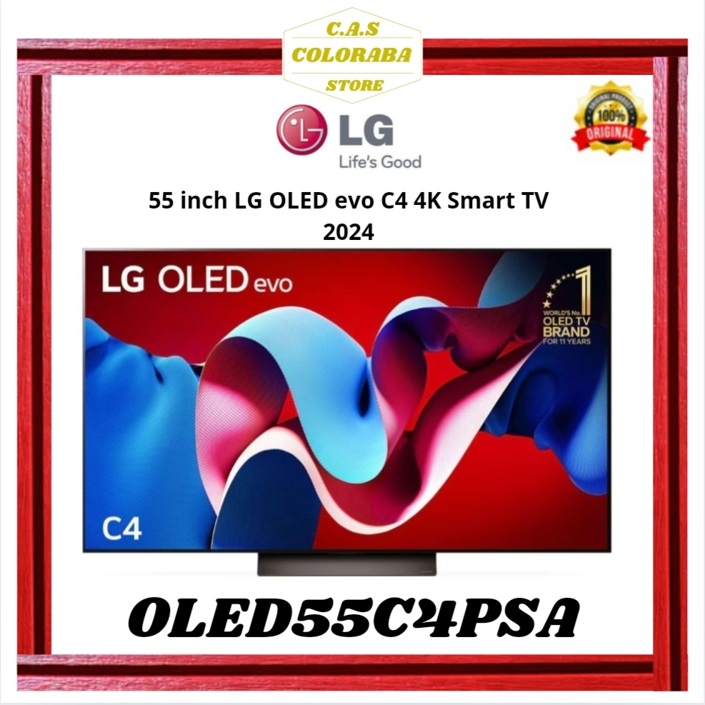 Jual TV LG OLED55C4PSA OLED SMART TV 55 INCH LED 4K UHD OLED55C4 OLED55 ...