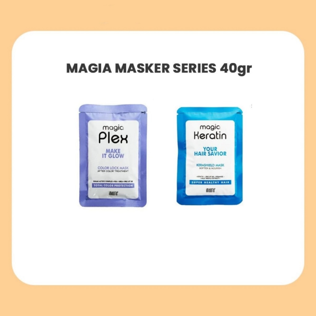 Jual Inaura Magia Hair Mask Series Sachet 40gr | Shopee Indonesia