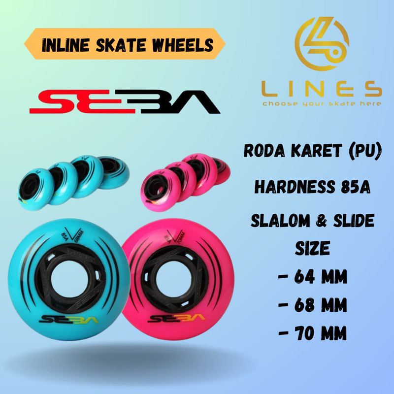 Jual WHEEL RODA INLINE SKATE SEPATU RODA SEBA | Shopee Indonesia