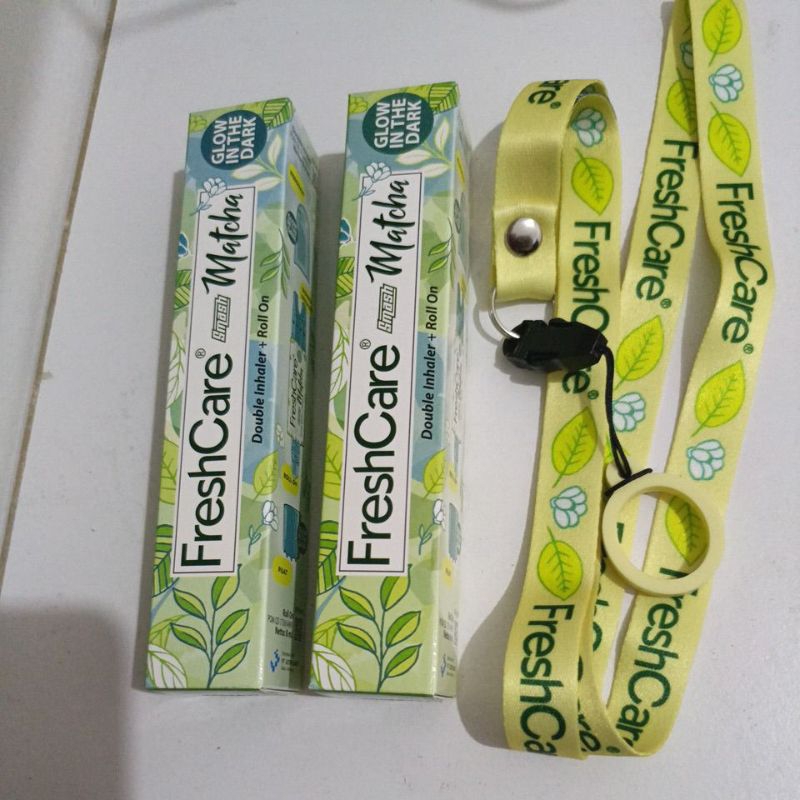 Jual TALI LANYARD FRESHCARE MATCHA | LANYARD FRESHCARE | LANYARD KUNING ...