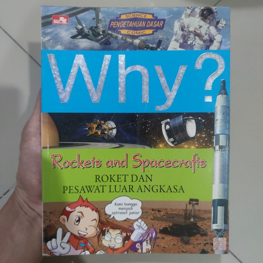 Jual BEKAS ORIGINAL - Buku Komik Why? - Rockets and Spacecrafts - Roket dan Pesawat Luar Angkasa ...
