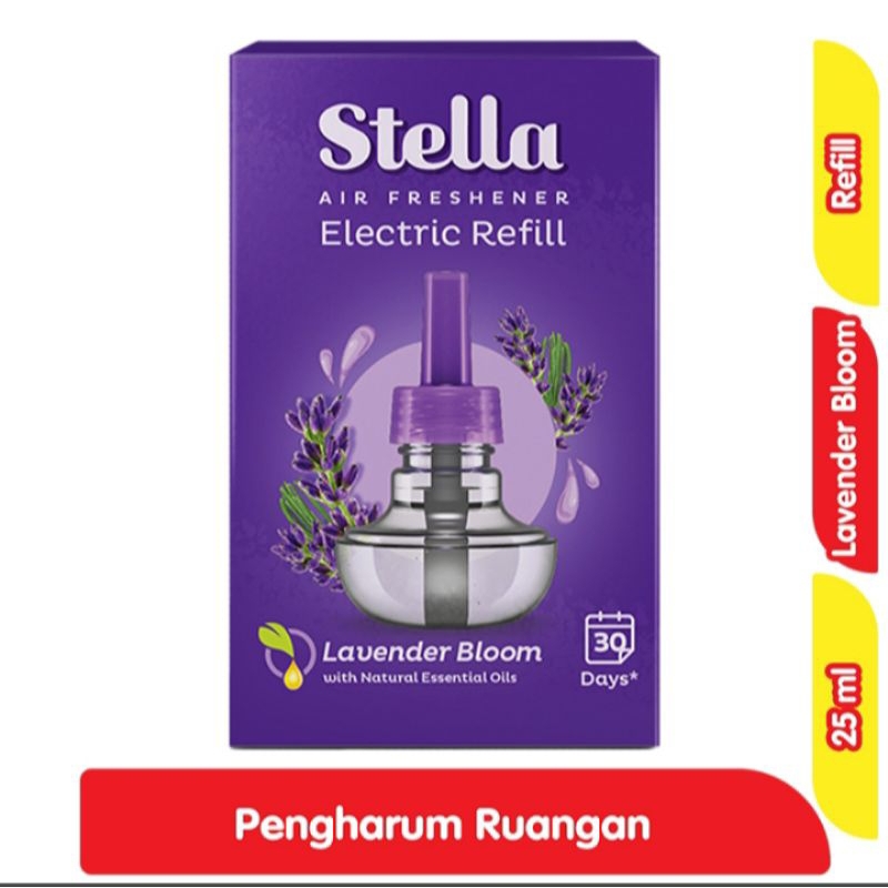 Jual Stella Pengharum Ruangan Elektrik Lavender Bloom Refill 25 ml | Shopee Indonesia