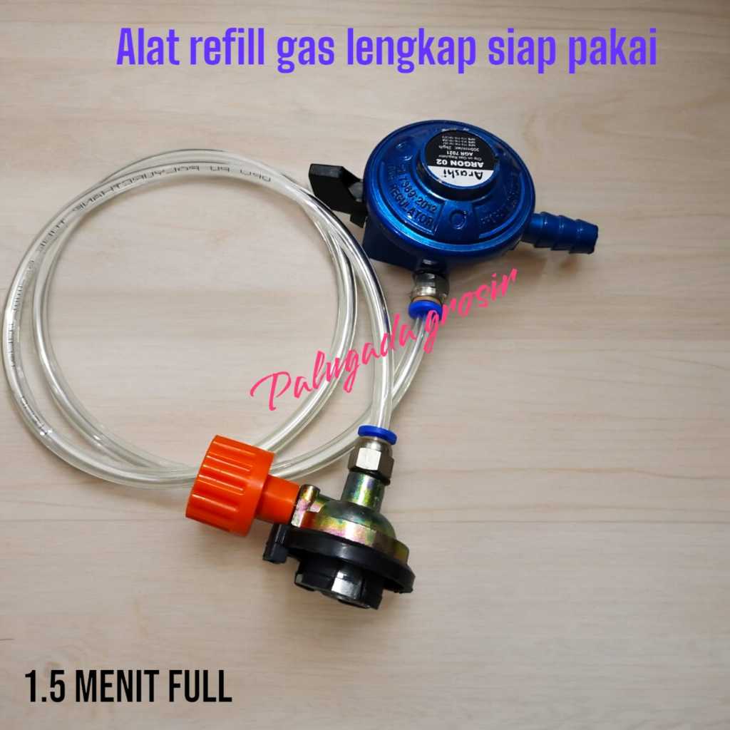 Jual Termurah..!!! Alat Refill gas kaleng portable | Shopee Indonesia