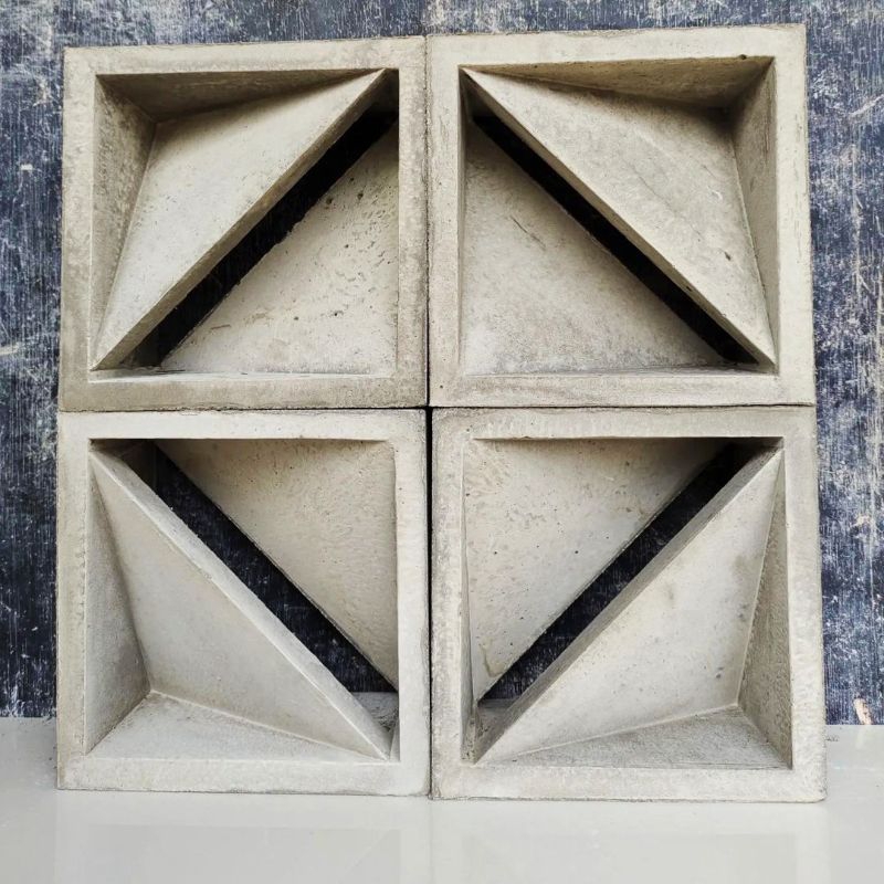 Jual Roster Beton Minimalis Terbuat Dari Cor Motif Buring Ukuran 20x20 ...