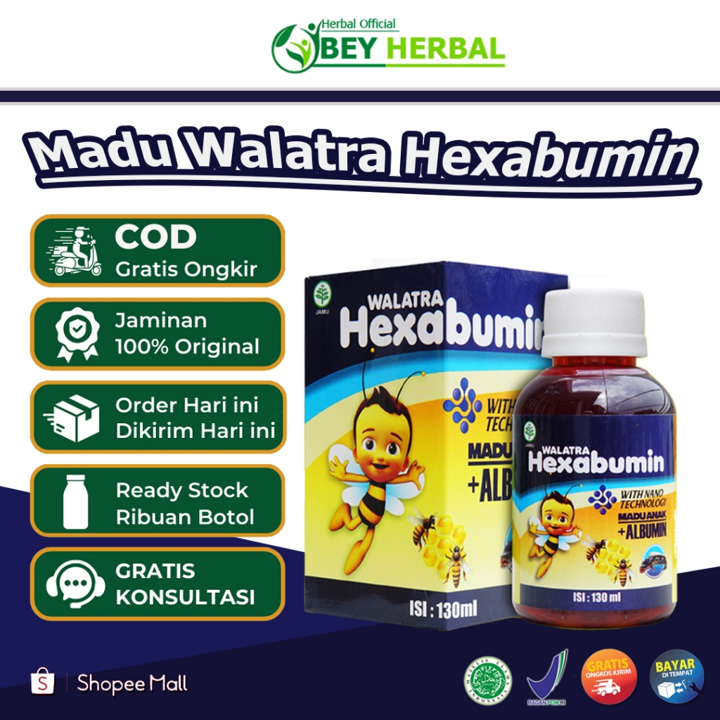 Jual Walatra Hexabumin Obat Demam Anak, Batuk Pilek, Panas Dingin ...